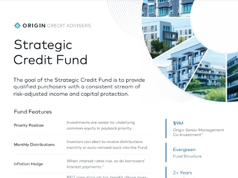 SCF HNW one-pager - Origin Investments